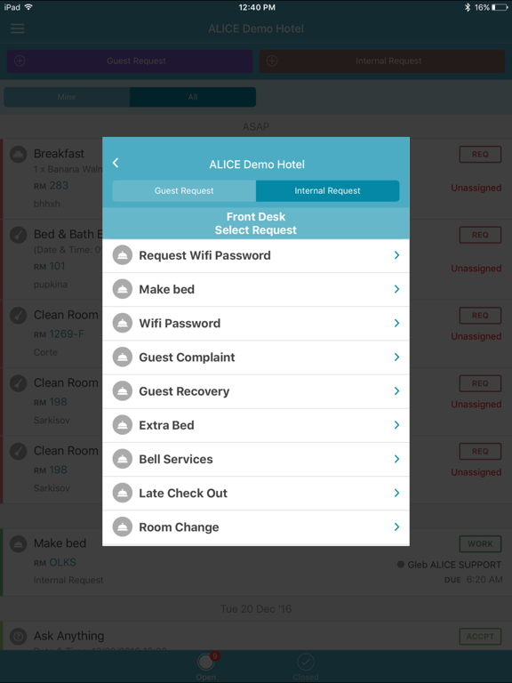 Télécharger ALICE Staff pour iPhone / iPad sur l'App Store (Utilitaires)