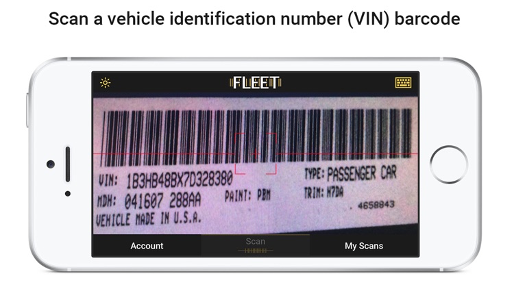FLEET Vehicle Barcode Scanner by pixotech.com