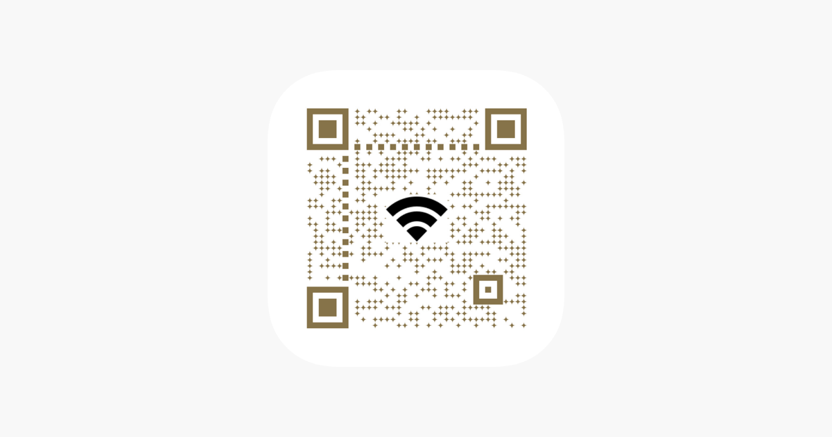 ‎QRFi - WiFi QR Code generator on the App Store