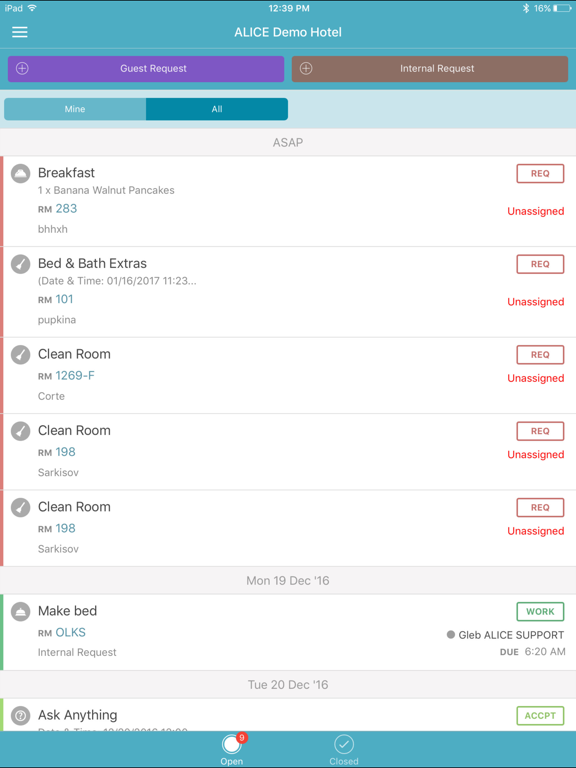 Télécharger ALICE Staff pour iPhone / iPad sur l'App Store (Utilitaires)