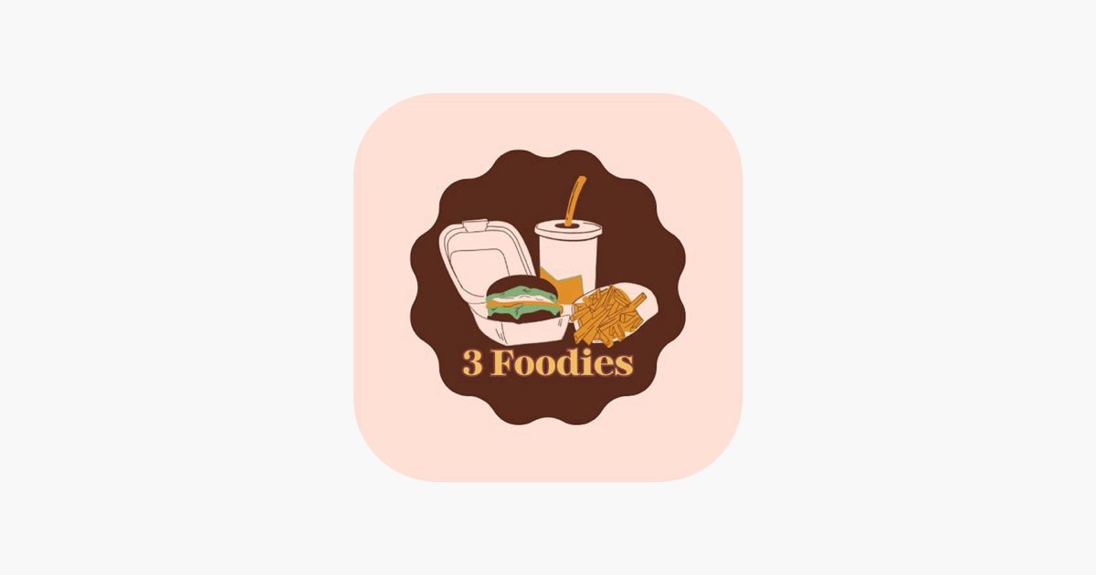 ‎3 Foodies on the App Store