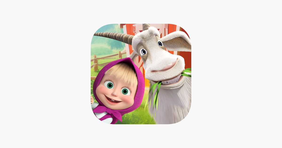 Masha y el Oso Juego de Granja en App Store Masha y el Oso Juego de Granja en App Store
