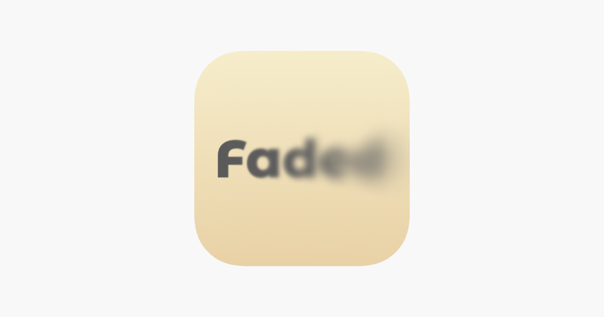‎Censor blur face - Faded en App Store