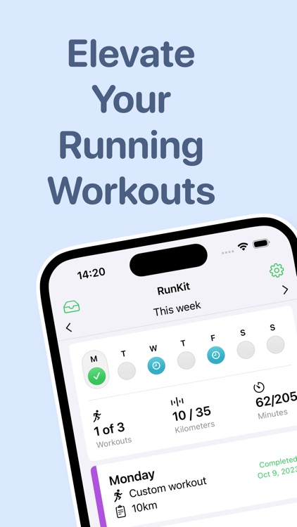 RunKit - Watch Running Workout by Arnaud Dupuy