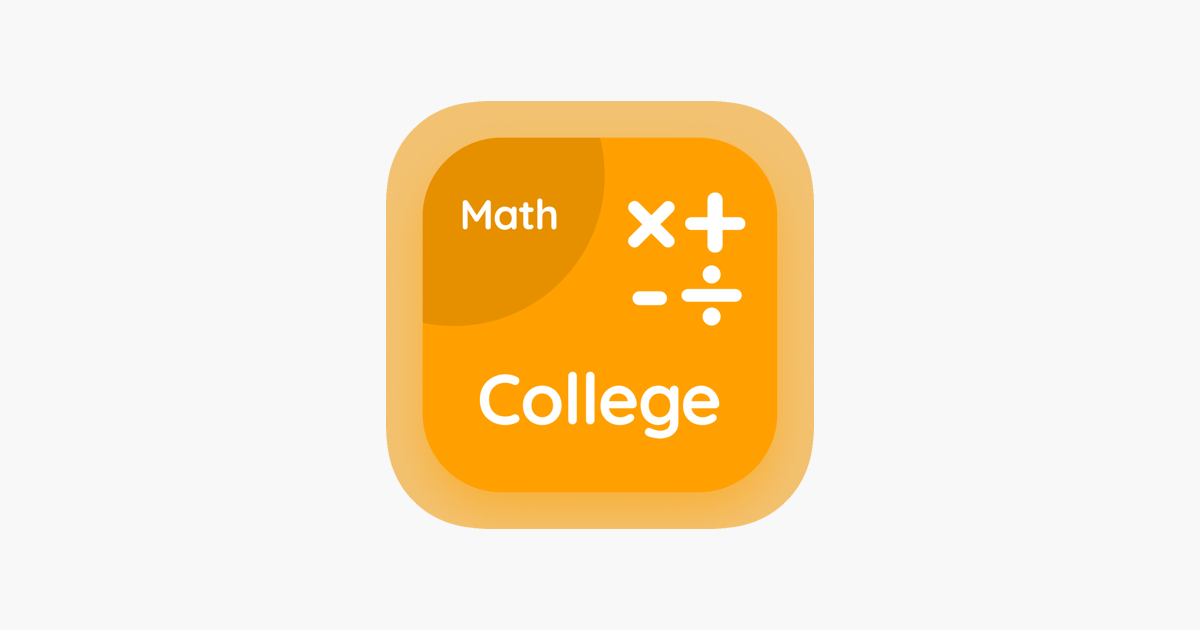 ‎College Math Quiz on the App Store