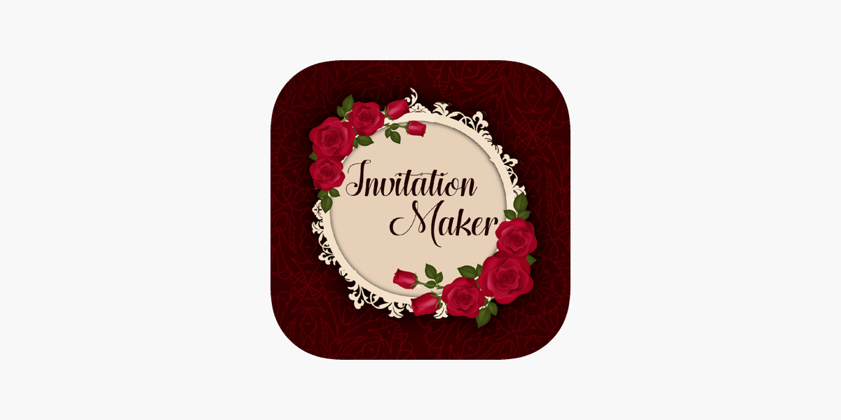 Invitation maker app store