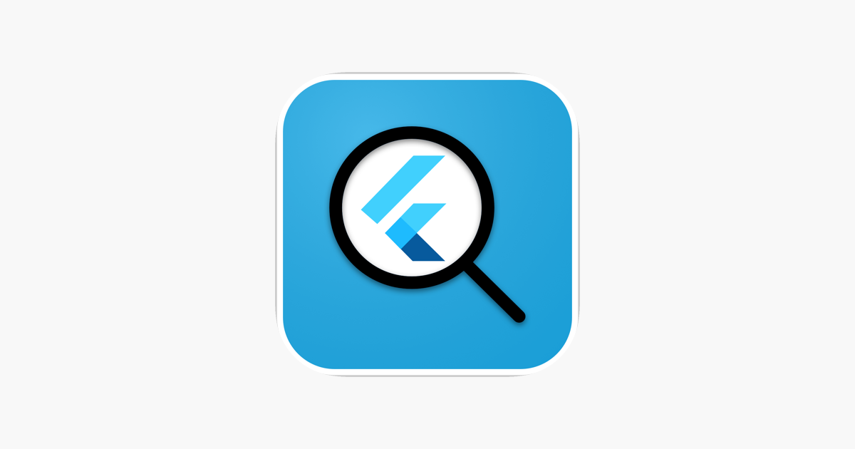 Icon Finder for Flutter」をApp Storeで