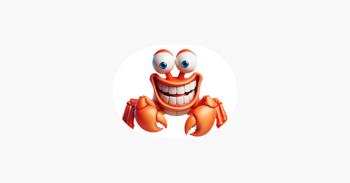 ‎crazy Crab Stickers On The App Store