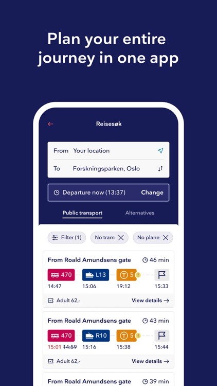 Entur - Travel and tickets by Entur AS