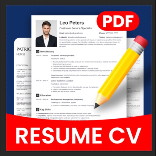Resume Builder PDF - CV Maker by Mazahr Kaleem