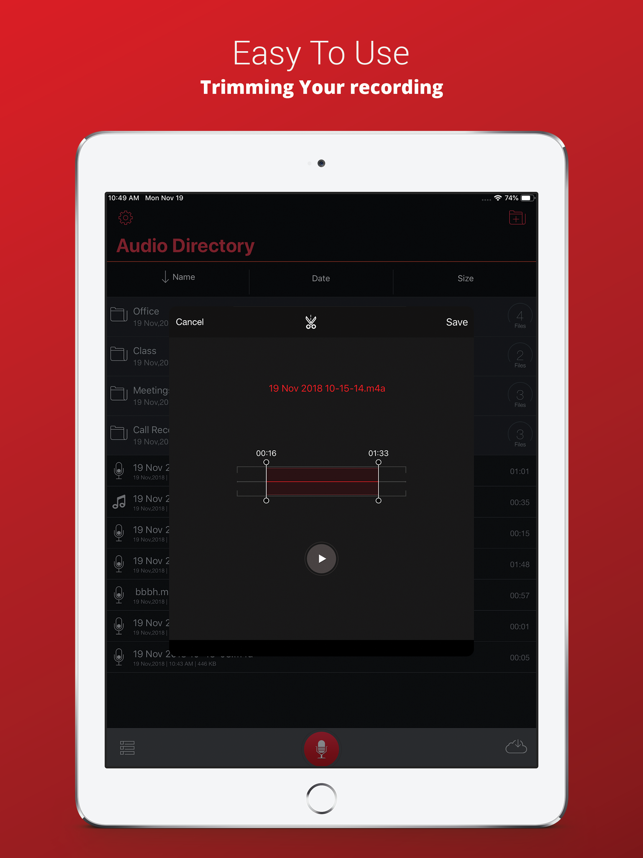 【iOS APP】Voice Recorder Plus Pro 簡單錄音器 – Dr.愛瘋 APP Navi