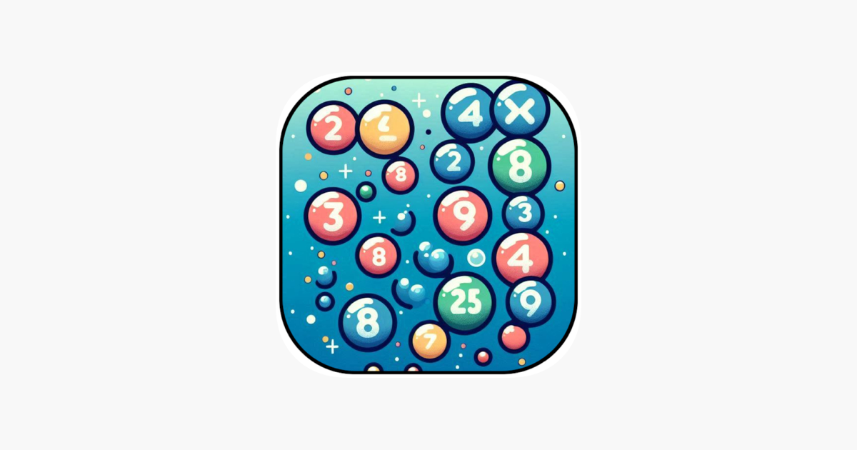 ‎Bubbles Numbers Match en App Store
