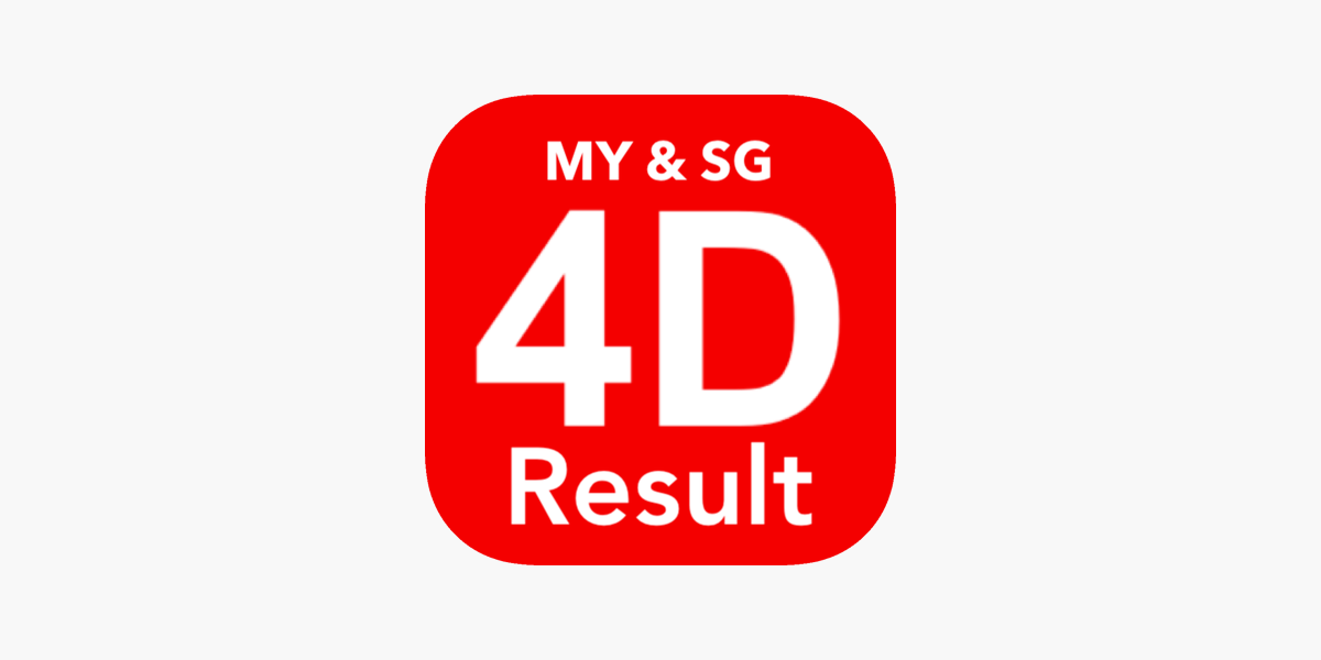 Live 4D Results Toto 4D on the App Store