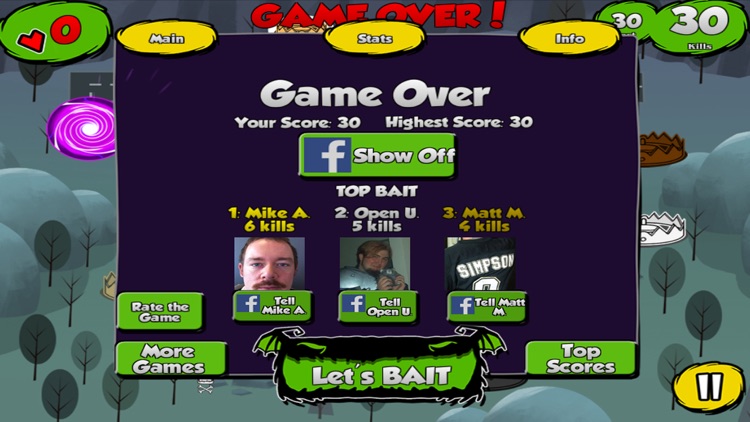 Monster Baiting by Gogii Games Corp.