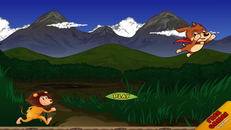 A Great Lion Stampede Running Carnivore - Jungle Hunt Enemy Run Game ...