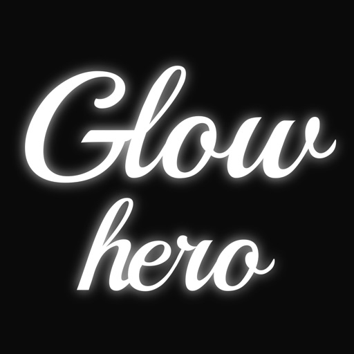 Glow Hero by Dopaminamob