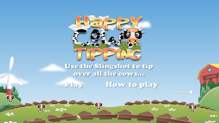 Happy Cow Tipping Game by Wayne Hagerty