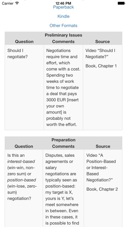 Negotiation Planner: Simple and Effective Tools for Negotiation Success ...