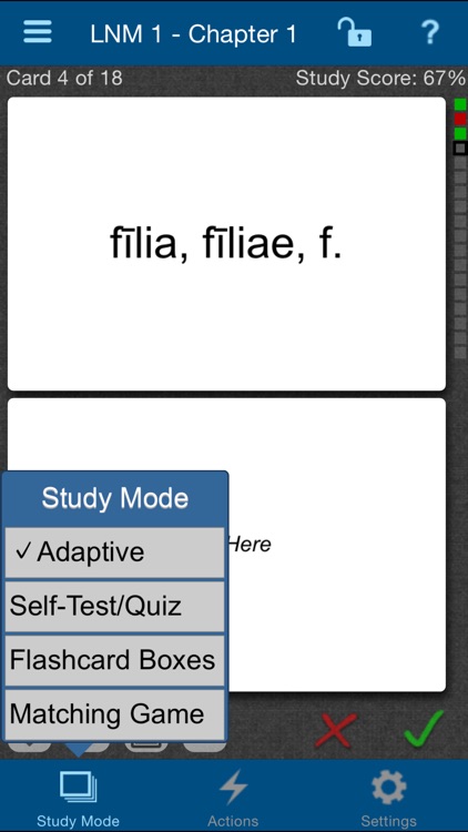 Latin for the New Millennium Level 1 Vocabulary Flashcards by gWhiz, LLC