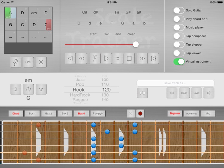 Guitar Backing Tracks Creator and Scale Trainer - Your personal guitar ...
