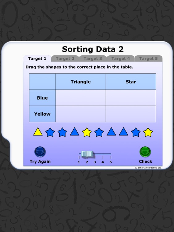 Numeracy Warm Up - Sorting Data 2 by Smart Interactive Ltd