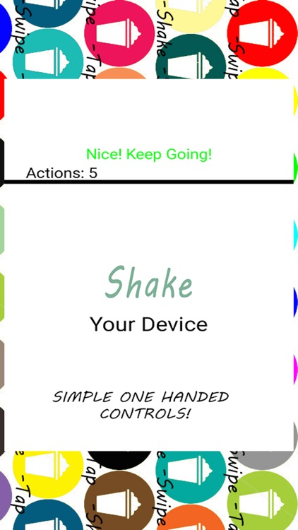 Swipe Tap Shake by Gregory Nemo II