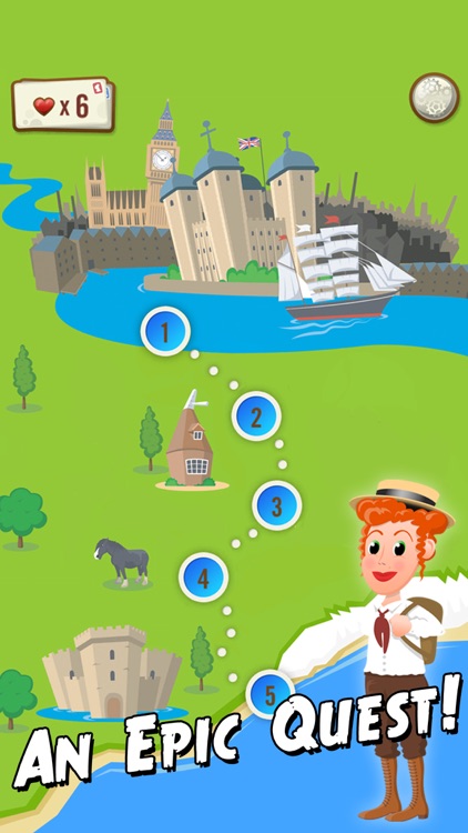 Quiz Explorer - trivia, adventure, an epic quest! by AppyNation Ltd.