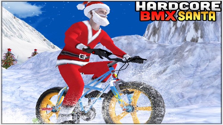 Hardcore Bmx Santa by Abdul Qadir