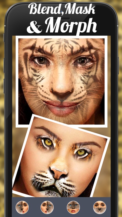 Blend Animal Face Effect Pro - Funny Lol Face Maker Image Editing App ...