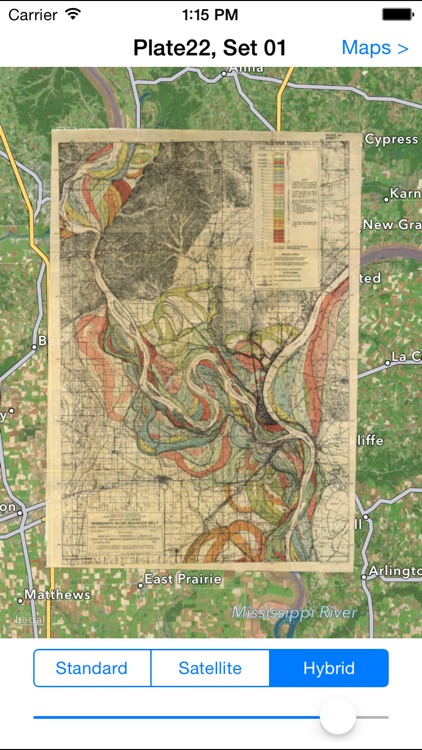 Maps of Harold Fisk by Wrong Question, LLC