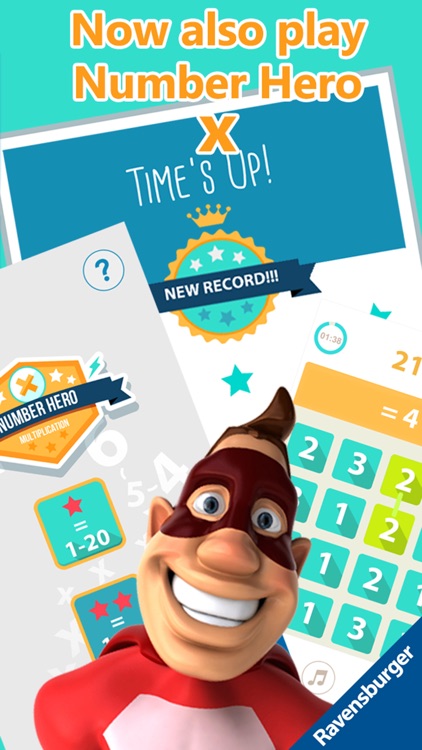 Number Hero: Addition - An Exciting Numbers Game by Ravensburger ...