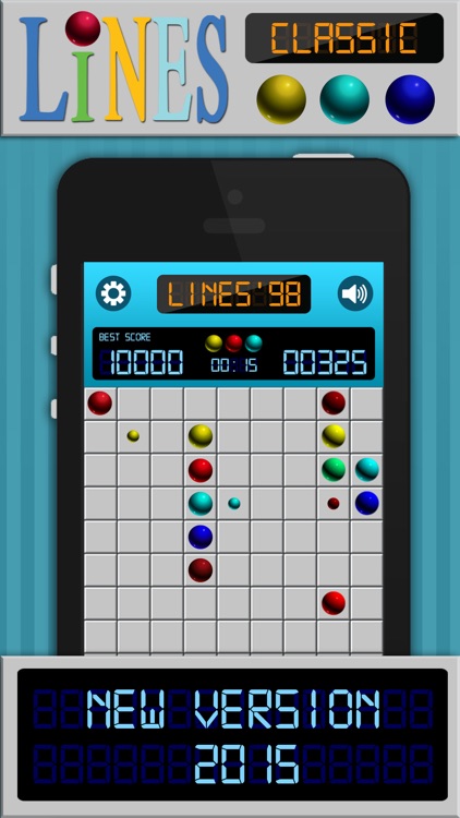 Lines 98 - Color Balls Classic by PPCLINK Software