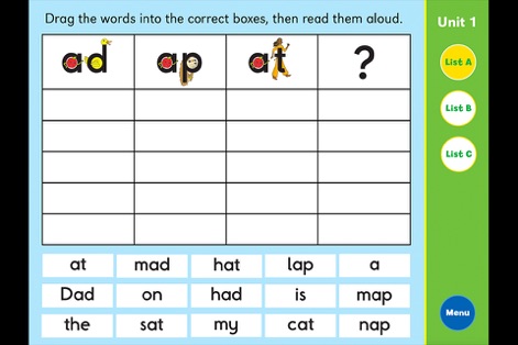 Letterland Grade One Word Sort - Education App | MWM