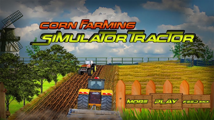 Corn Farming Tractor Simulator - 3D Agriculture Farm Plowing Yield Crop ...