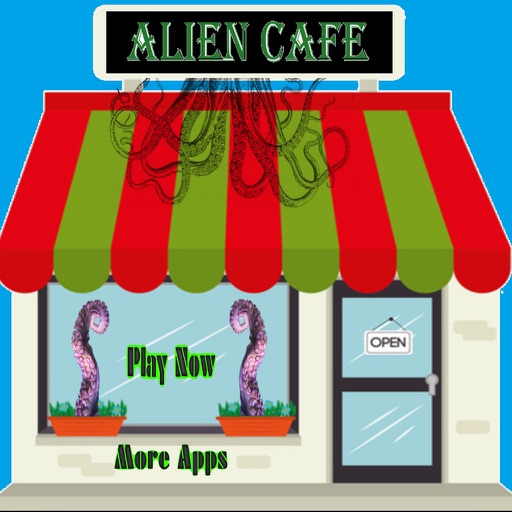 alien cafe by James Warry