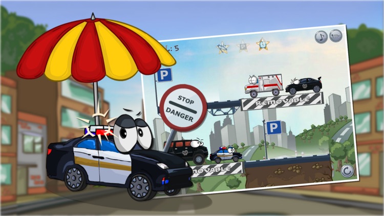 Cartoons Vehicles 3 - Cartoon Race Car/Cartoons Cars Park by Lv Dan