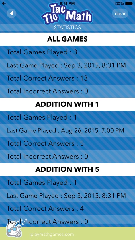 Tic Tac Math - Education App | MWM