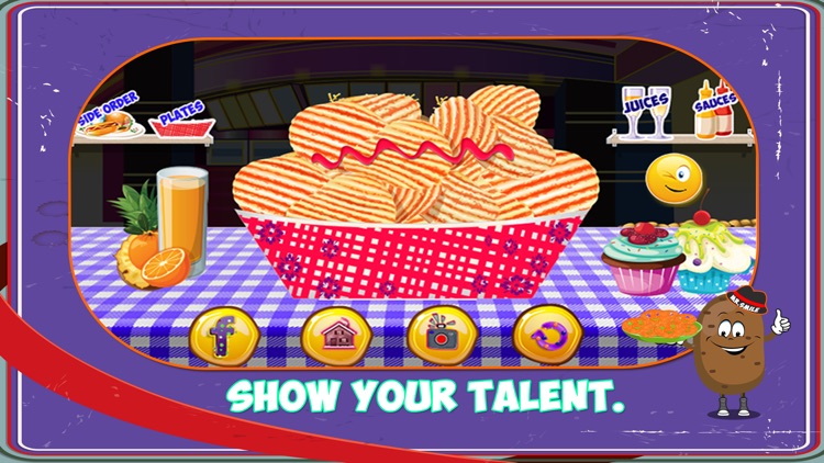 Fries Maker - Crazy french fries kitchen cooking game by Appricot Studio