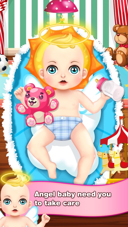 Newborn Baby Angel: Mommy's Care Kids Game by iGirl Entertainment