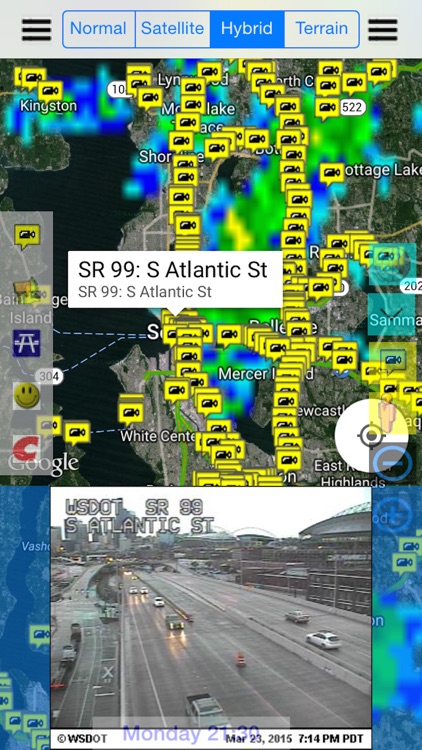 Washington/Seattle NOAA with Traffic Cameras All In One - Great Road ...