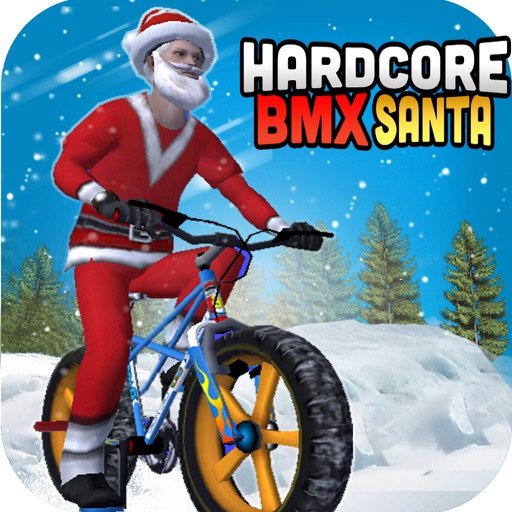 Hardcore Bmx Santa by Abdul Qadir