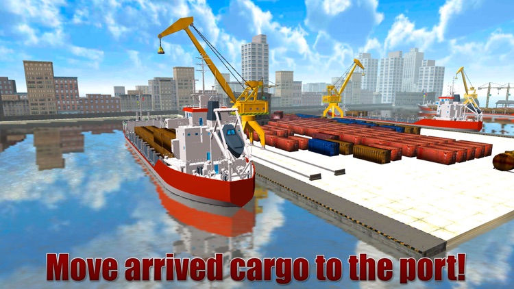 Cargo Ship Crane Simulator 3D Full by Games Banner Network