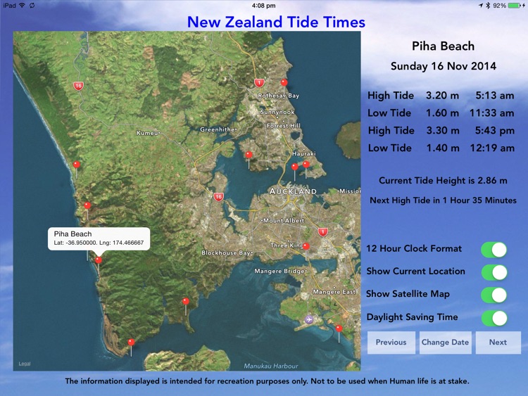 NZ Tides Pro by TXTVault