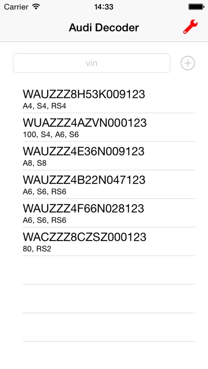 Audi Decoder by Martin Stanek