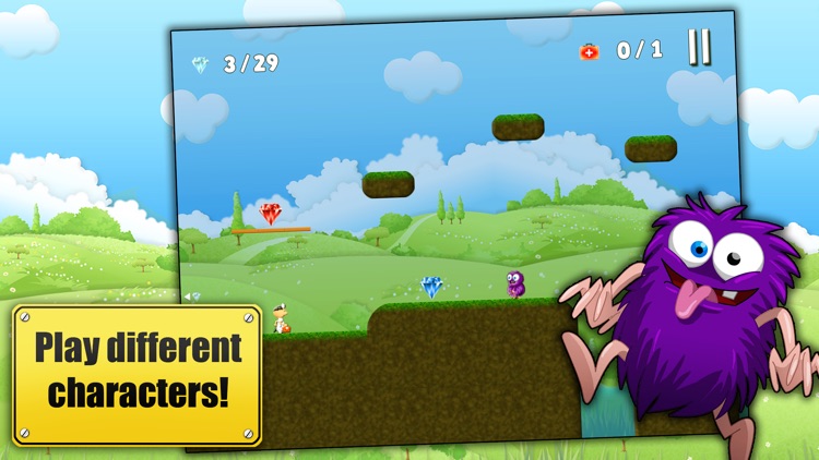 Diamond Runner ~ the best free jump and run bandit platform game with ...