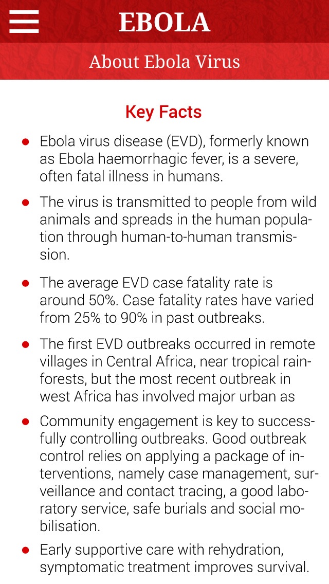 Ebola Virus - (Tracker and Information) for PC - Windows 7,8,10,11