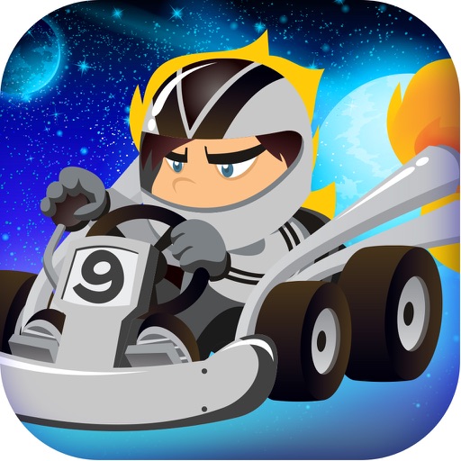 Astro Space Go Kart Racer Car-s by Samuel Lester