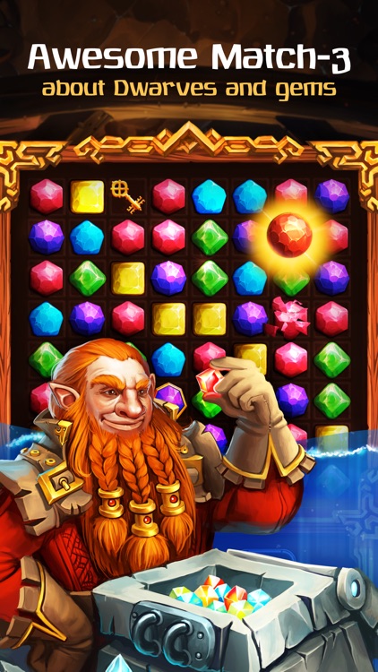 Dwarf Rush: crystal mine by Oleg Kapitonov