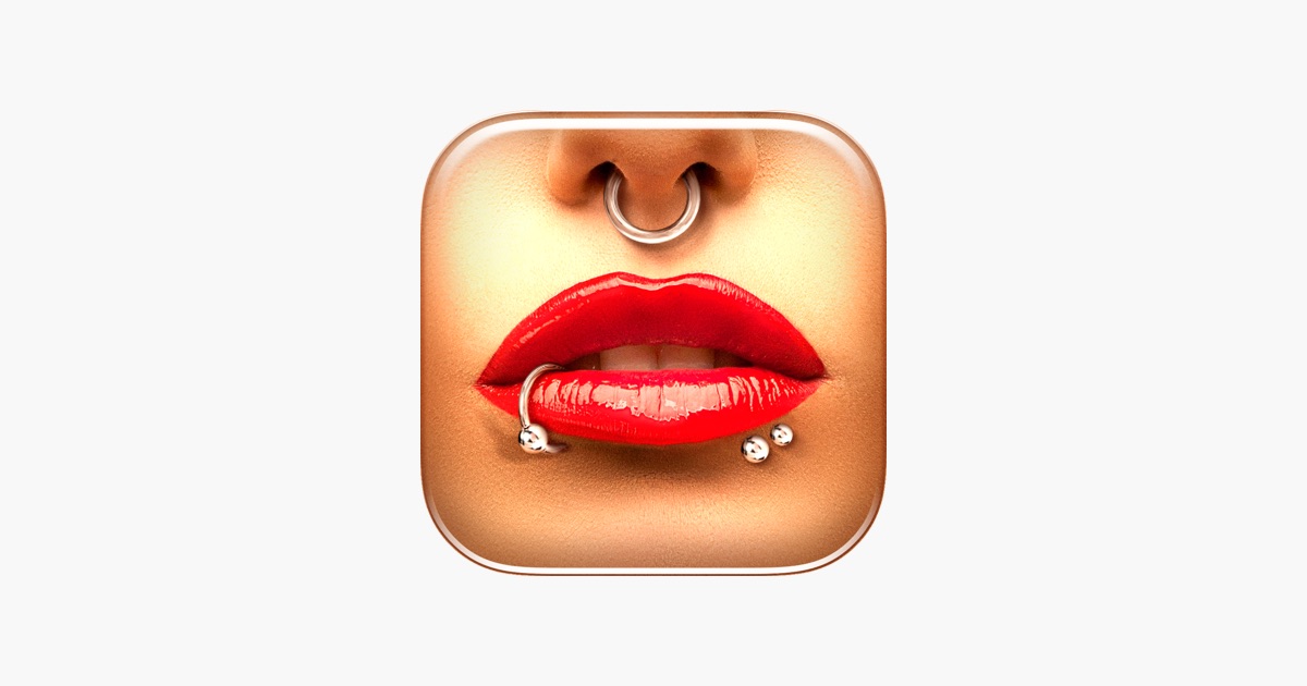 ‎Piercings Photo Booth - Body Piercing Photo Effect for MSQRD Instagram ...