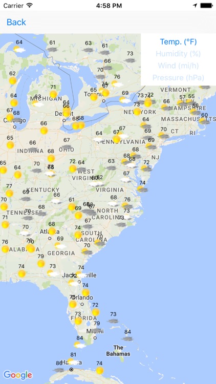 Easy Weather App by Equasoft
